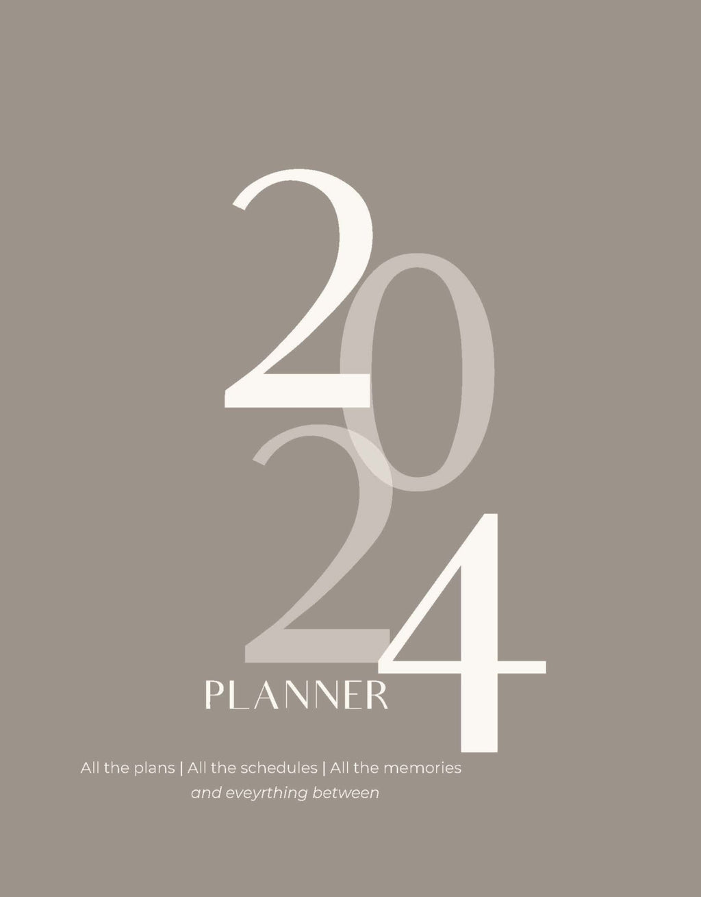 2024 Planner- Intentional Life Daily Planner – LEGION OF NOIR